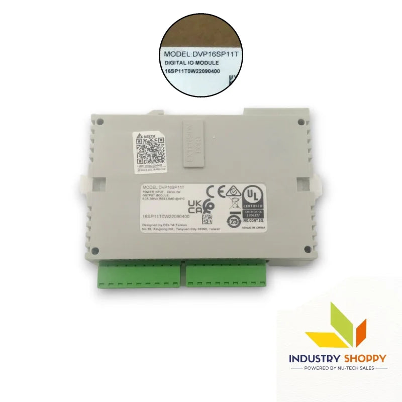Delta DVP16SP11T PLC Module – IndustryShoppy.com